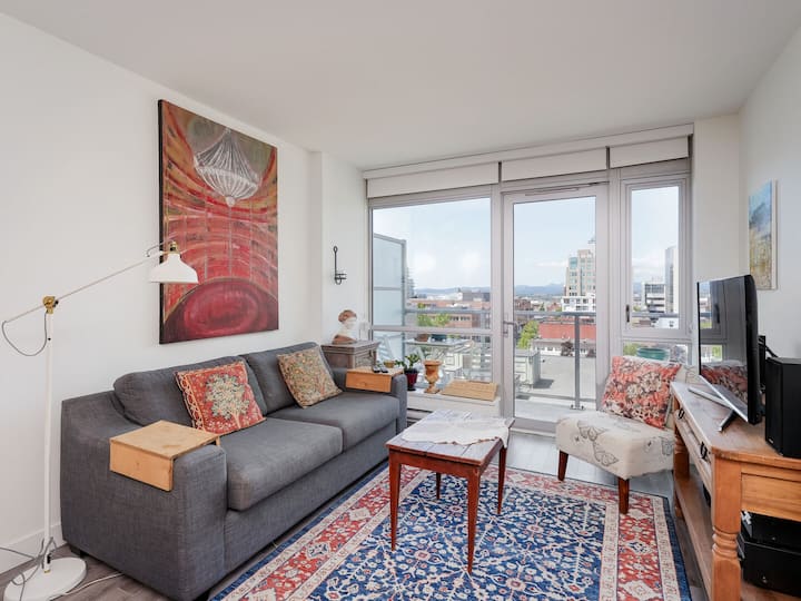 Sunset Place - Desk, Sunset Views, Rooftop Deck - Victoria