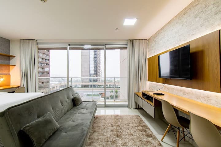 Loft Estilo, Design E Sofisticacão No Df Plaza - Brasília