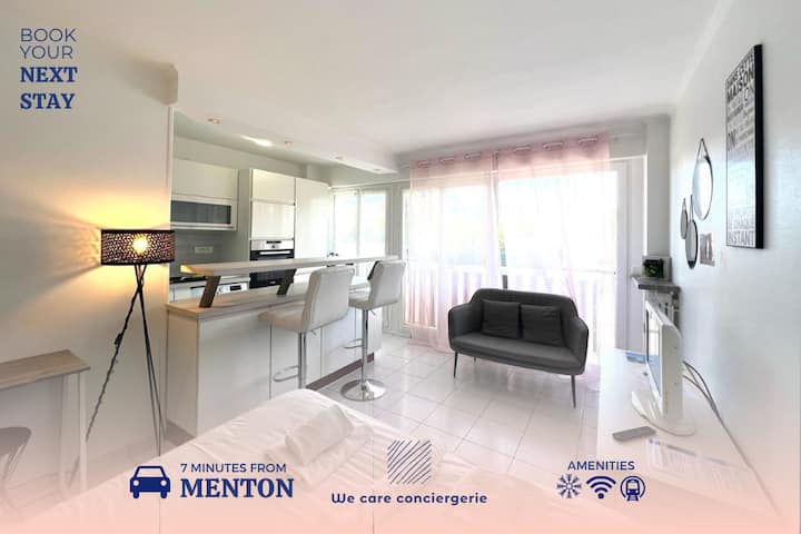 Joli Studio Proche Mer  Roquebrune Cap Martin - Menton