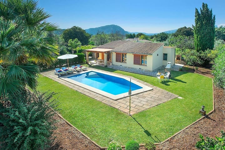 Maison De Campagne Majorquine Avec Touches Moderne - Pollença