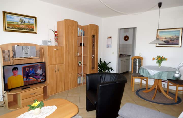 2-zimmer-appartement Mit Terrasse Und Freien Blick In Die Natur - Bad Rodach