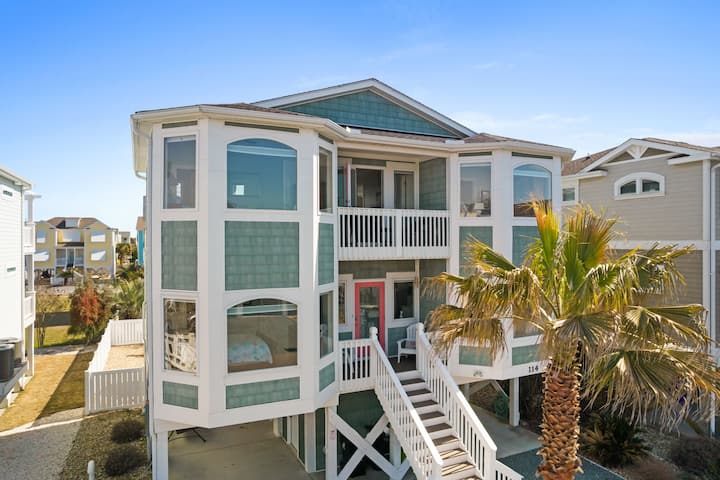Marsh Mellowed By The Sea By Brunswick Vacation Rentals: W/ Pool & Beach Access - North Carolina