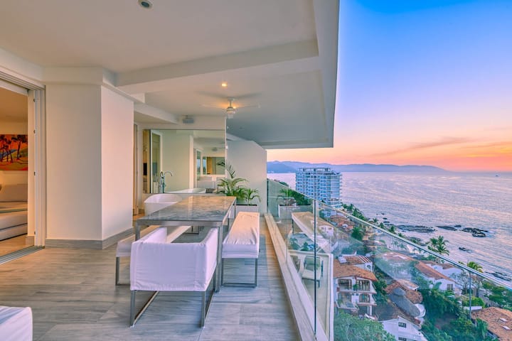 Oceanfront 3br Condo - Maxwell Residences - Puerto Vallarta