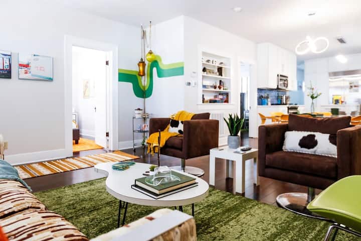 3b/2b Austin Retro Cowboy Manor South Congress - Downtown Austin - Austin