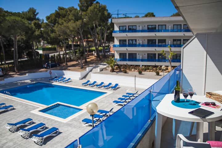 Appartement à Deux Chambres Avec Piscine - Platja d'Aro