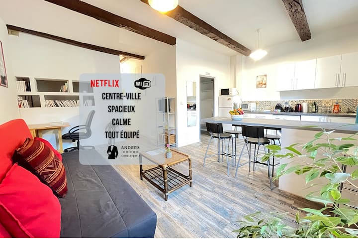 Le Grand Lovely Marseille Centre Wifi Netflix - Marseille