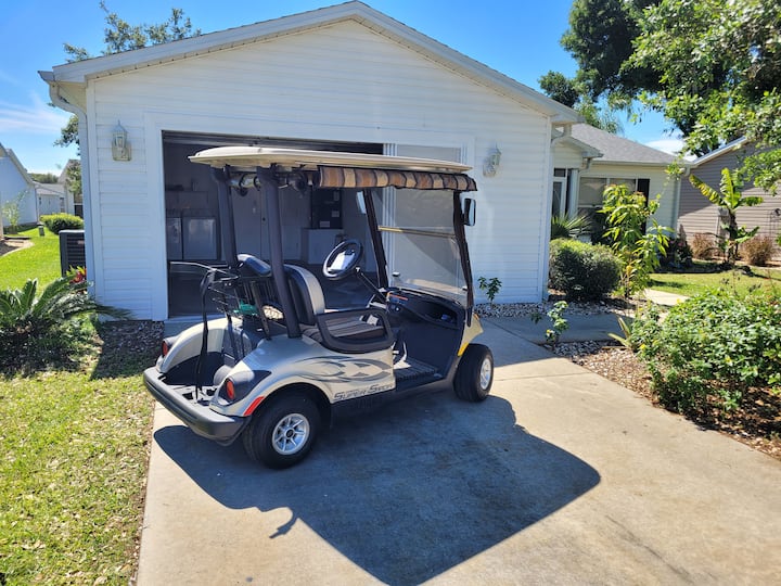 3bedroom W/2 Seatergolfcart - Lake Weir, FL