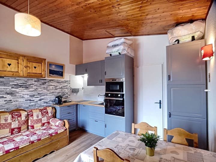 Studio Rénové 4 Pers, Ski Aux Pieds - Les Menuires