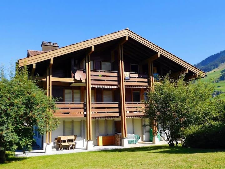 Angenehme Wohnung Für 5 Gäste Mit W-lan, Tv, Balkon Und Haustiere Erlaubt - Lenk