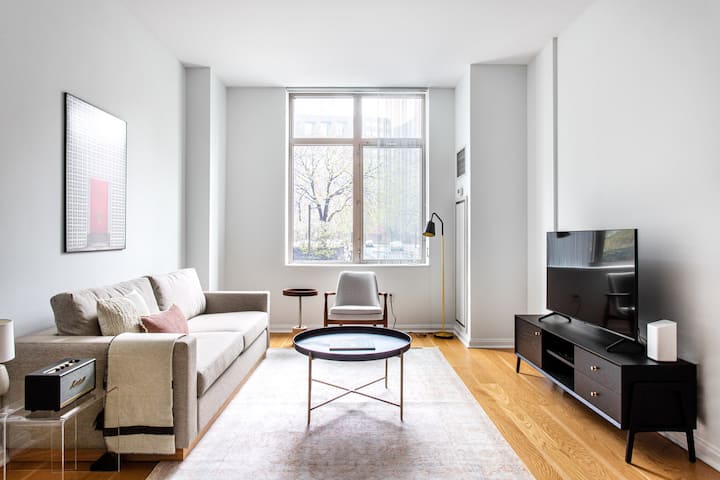 Blueground | Kendall Sq, Courtyard, Gym, Concierge - Harvard University,Cambridge