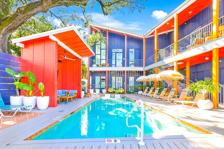 The Syd | Street Parades | Heated Pool & Oasis - New Orleans, LA