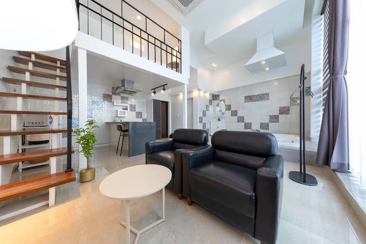 #경포해변 #경포호수 #오죽헌 가족전용A2대형욕조스타일러넷플무료정수기 - Gangneung-si