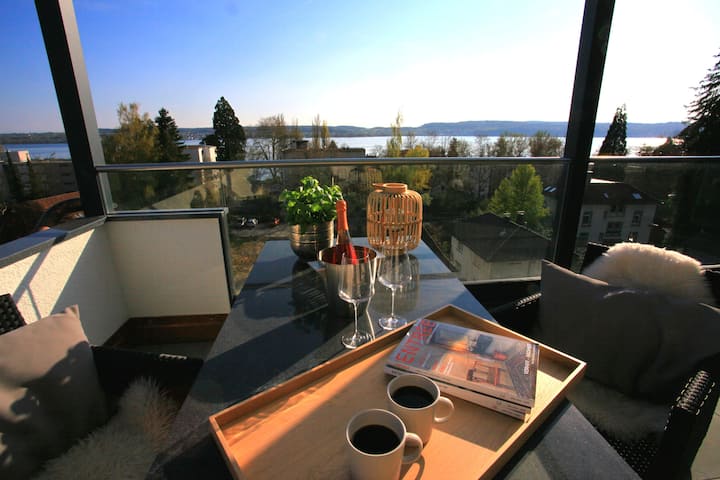 ÜBerlinger See-apartments Penthouse ÜBer-see - Konstanz