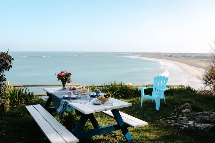 Terrasse Vue Mer Pour 2 Personnes à Plouguerneau - Plouguerneau