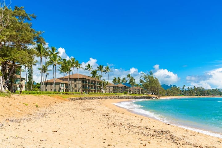 Ocean View Paradise Condo Pono Kai Resort Pk-g206 - Kapaa Beach, HI