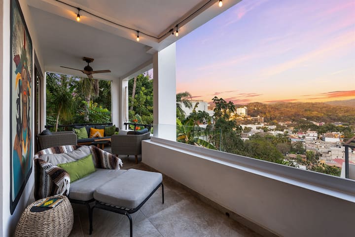 Spacious 2bdr, Pool, Deck, Jungle View - Sayulita