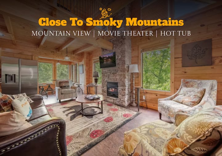 Pigeon Forge Cabin Stay With Games & Hot Tub - Pigeon Forge, TN