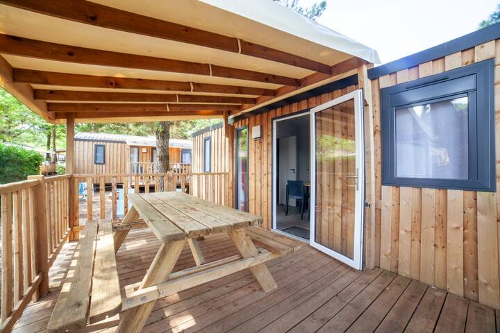 Mobil Home Eco 3 Pièces 4/6 Personnes + Tv - Le Bois-Plage-en-Ré