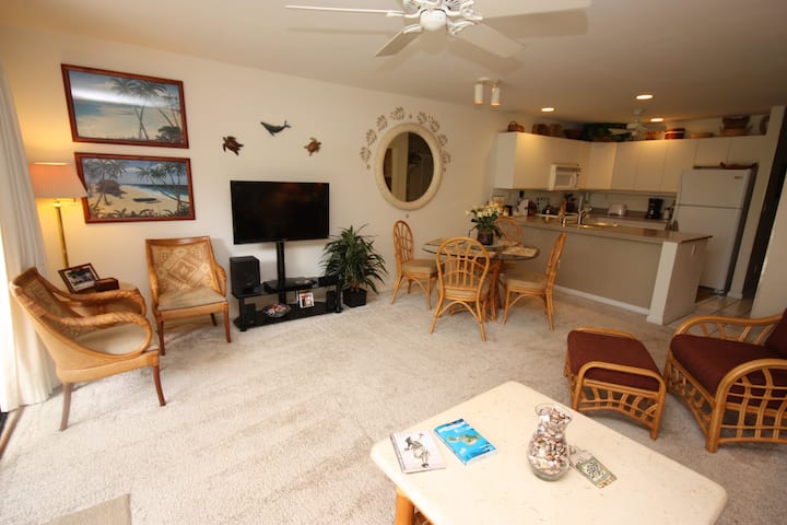 1br / 2ba Maui Kamaole / Wailea Border. K Cluster @ Piscina Tropical! - Wailea, HI