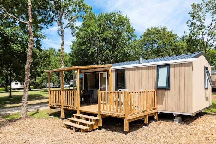 Mobil Home Confort 3 Pièces 4/6 Personnes + Tv 165323 - Ploemel