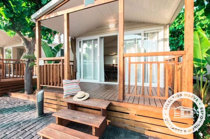 Mobil Home Quartier Vip 3 Pièces 4/6 Personnes Climatisé + Tv 196437 - Châtillon-en-Diois