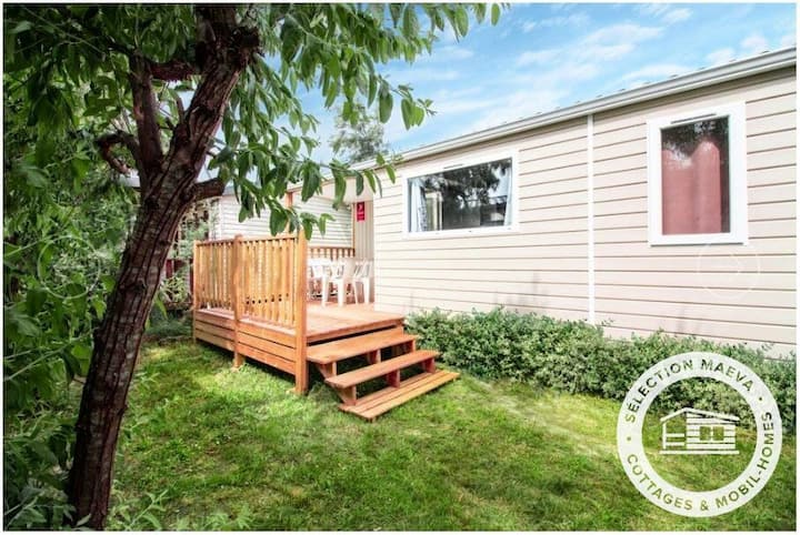 Mobil Home Terrasse+ 3 Pièces 4/6 Personnes Climatisé + Tv 196462 - Le Gouffre
