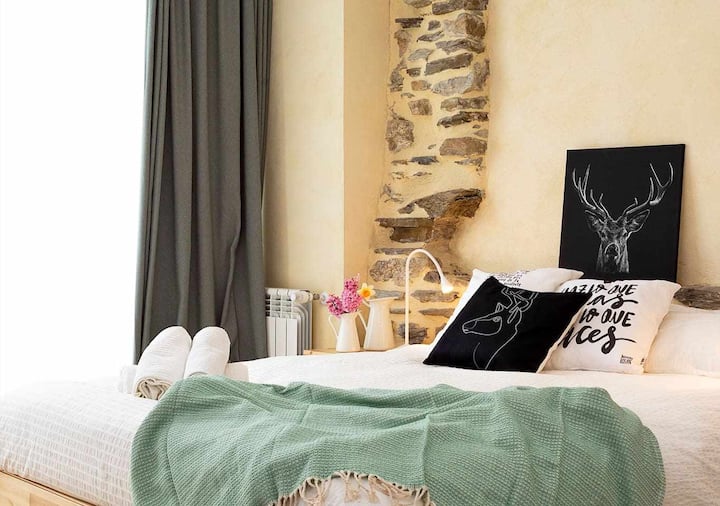 Val Aran: Apartamento Con Chimenea,jardín Y Vistas - Les