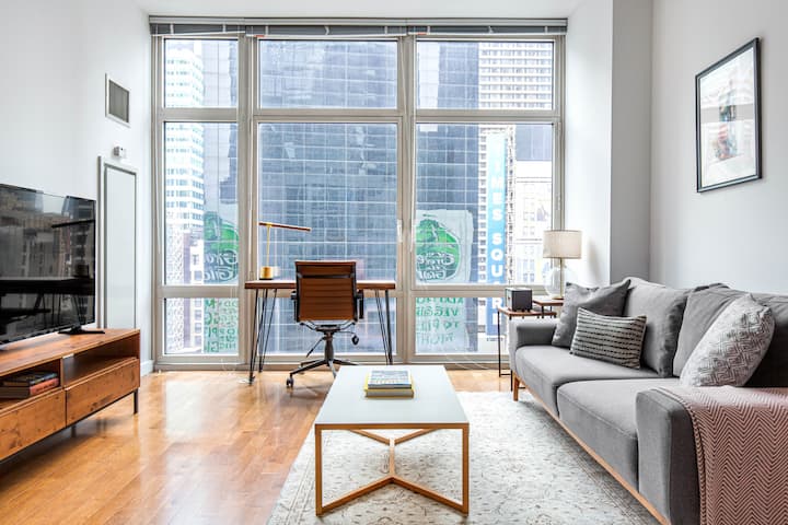 Blueground | Midtown, Gym, Nr Theater District - Washington Heights, NY