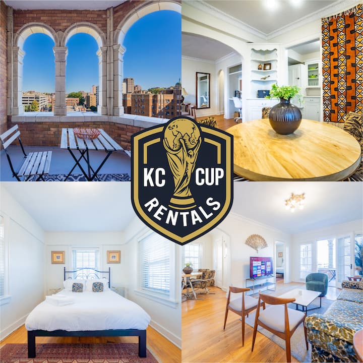 Plaza Penthouse: Historic Charm & Stunning Views - Kansas City