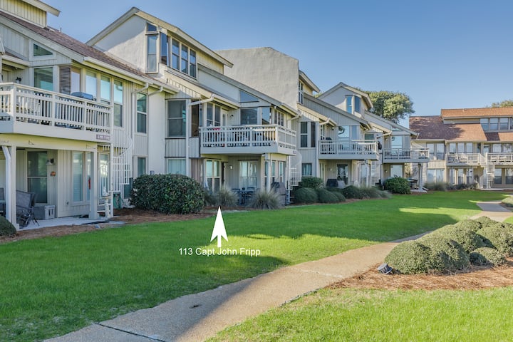 John Fripp Villa 1st Floor - Steps To Beach & Pool - Fripp Island, SC