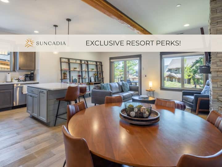 Suncadia 3 Bdrm Village Chalet Resort Core - Cle Elum, WA