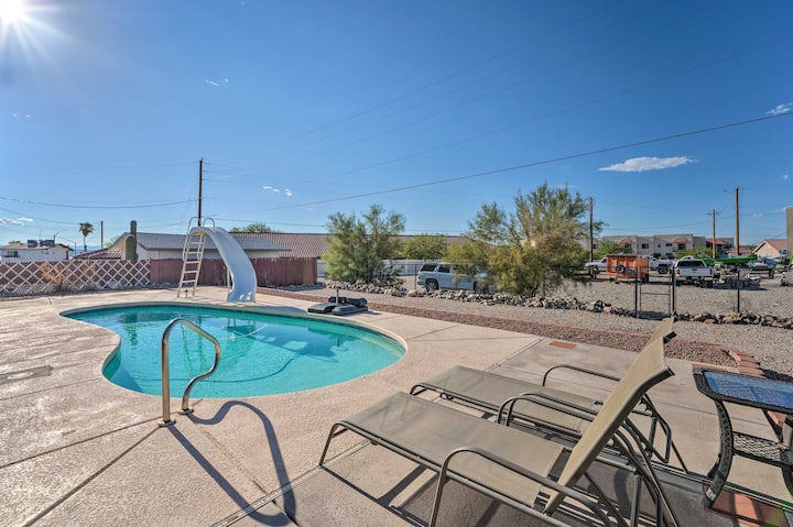 1 Mi To Lake Havasu! Home W/ Heated Pool - Lake Havasu City, AZ