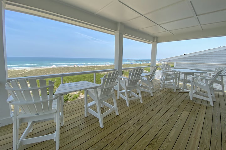New Construction, Oceanfront Duplex With Incredible Views! 4br/3.5ba - Wilmington, NC