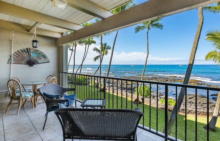 The Ideal Oceanfront Getaway! Kona Bali Kai #219 - 庫克船長村