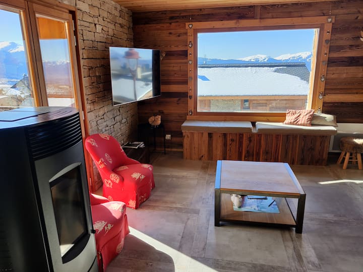 Chalet Les 3 Biches, Centre Station - Font-Romeu-Odeillo-Via