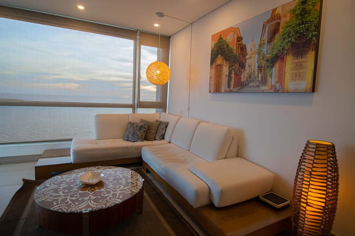 Luxury 3 Bedroom Ocean View Apartment In Laguito - Cartagena