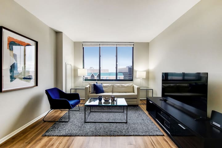 White Plains One Bedroom, Steps From Metro North - White Plains, NY