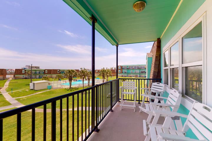 Ir62 Walk To Sandfest , Shared Pool, Board Walk - Port Aransas, TX