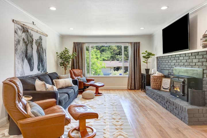 Rincon Valley Wine Country Vacation Home - Calistoga, CA