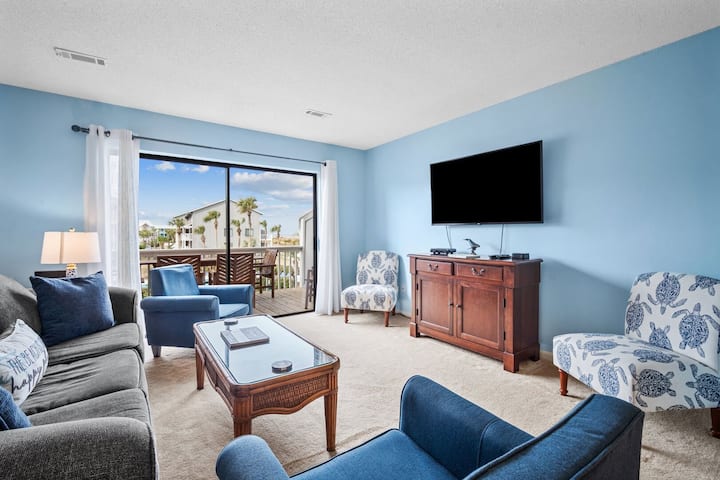 Newly Renovated! Ocean View - Quick Walk To Beach - Harbor Island, SC
