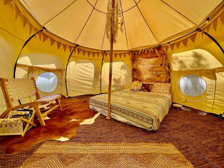 Painted Pony Yurt- Ranch Glamping At The Beach - 델라웨어