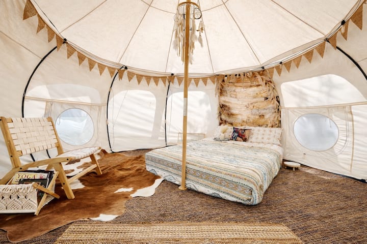 Painted Pony Yurt- Ranch Glamping At The Beach - Selbyville, DE