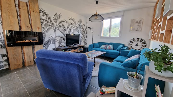 Agréable Maison Familiale, Proche Mer, Au Calme Avec Jardin Et Terrasse, Proximité Plage Et Fort Du Dellec / Le Logis De Laura, Technopole Plouzané - Plouarzel