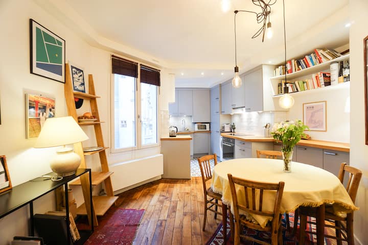Beautiful Design Apt In Paris Near The Louvre - París