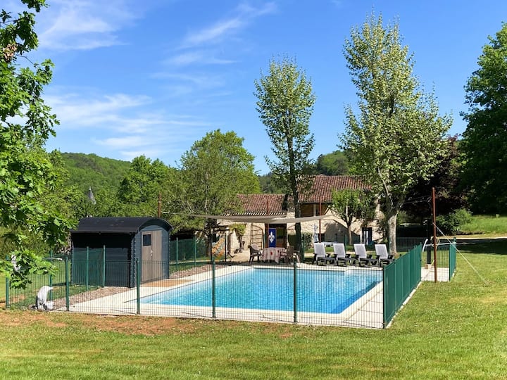 Gite De La Campagne Avec Piscine Nouveau - Puy-l'Évêque
