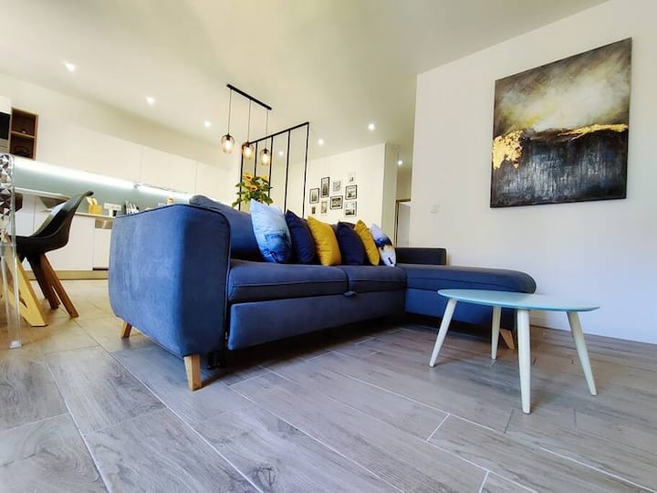 2 Chambres, 4-6 Pers., Plage à 5min, Wifi, Ac - Nice