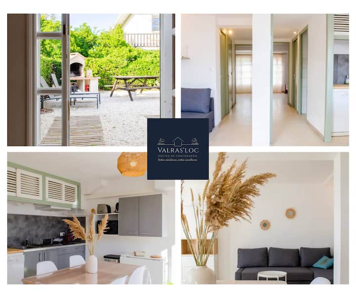 Villa Solera 3 éToiles, Jardin, 30m Plage - Valras-Plage