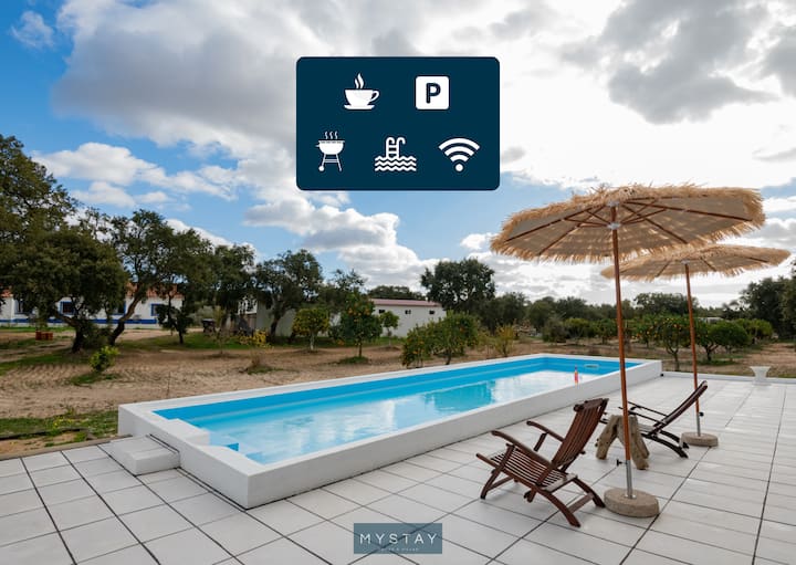 Mystay - Herdade Vale Da Abelheira - Mel Bedroom - Sines