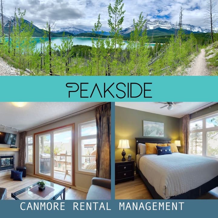 Peakside | One Bed Condo | Gym & Secure Parking - Canmore