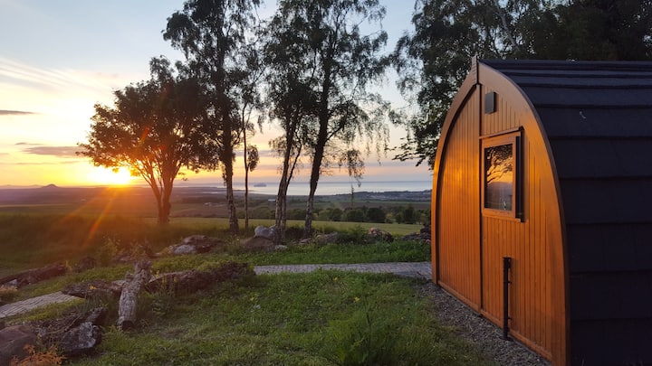 Bass Rock Pod - Luxury King Size Bed - Sea View - Dunbar
